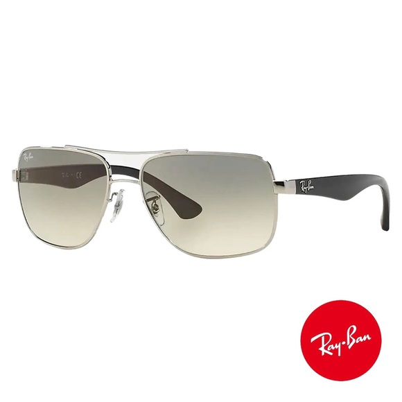 Ray-Ban | Accessories | Nwt 95 Rayban Square Aviator Sunglasses Rb3483 ...